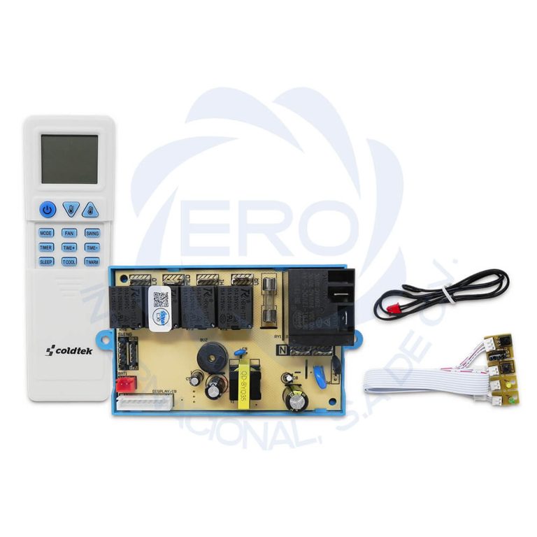 Tarjeta control universal 9000-12000BTU para mini-split COLDTEK - ERO Internacional
