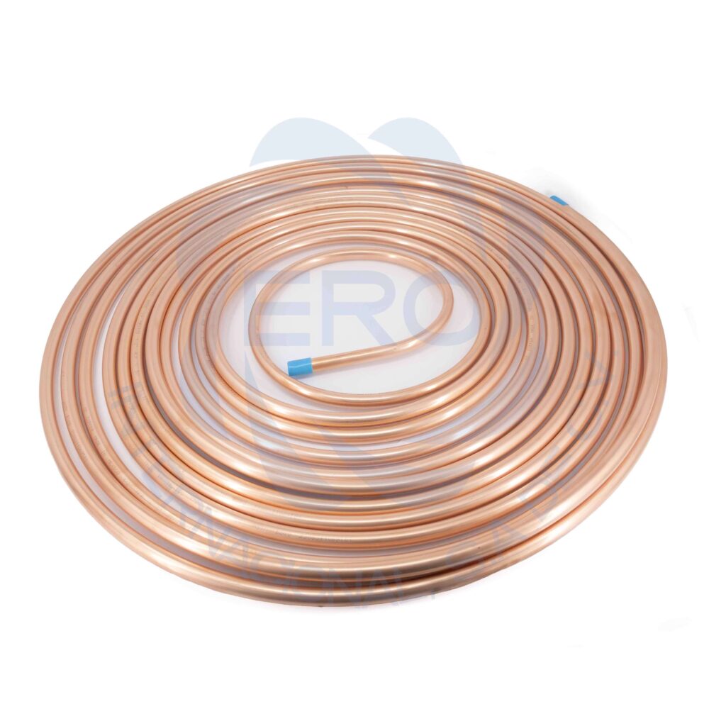 Tubo flexible de cobre en rollo para enfriamiento 3/8" - ERO Internacional
