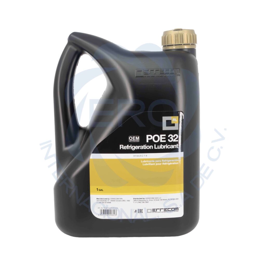 Aceite poliolester (POE) para refrigeración viscocidad 32 contenido 3. ...