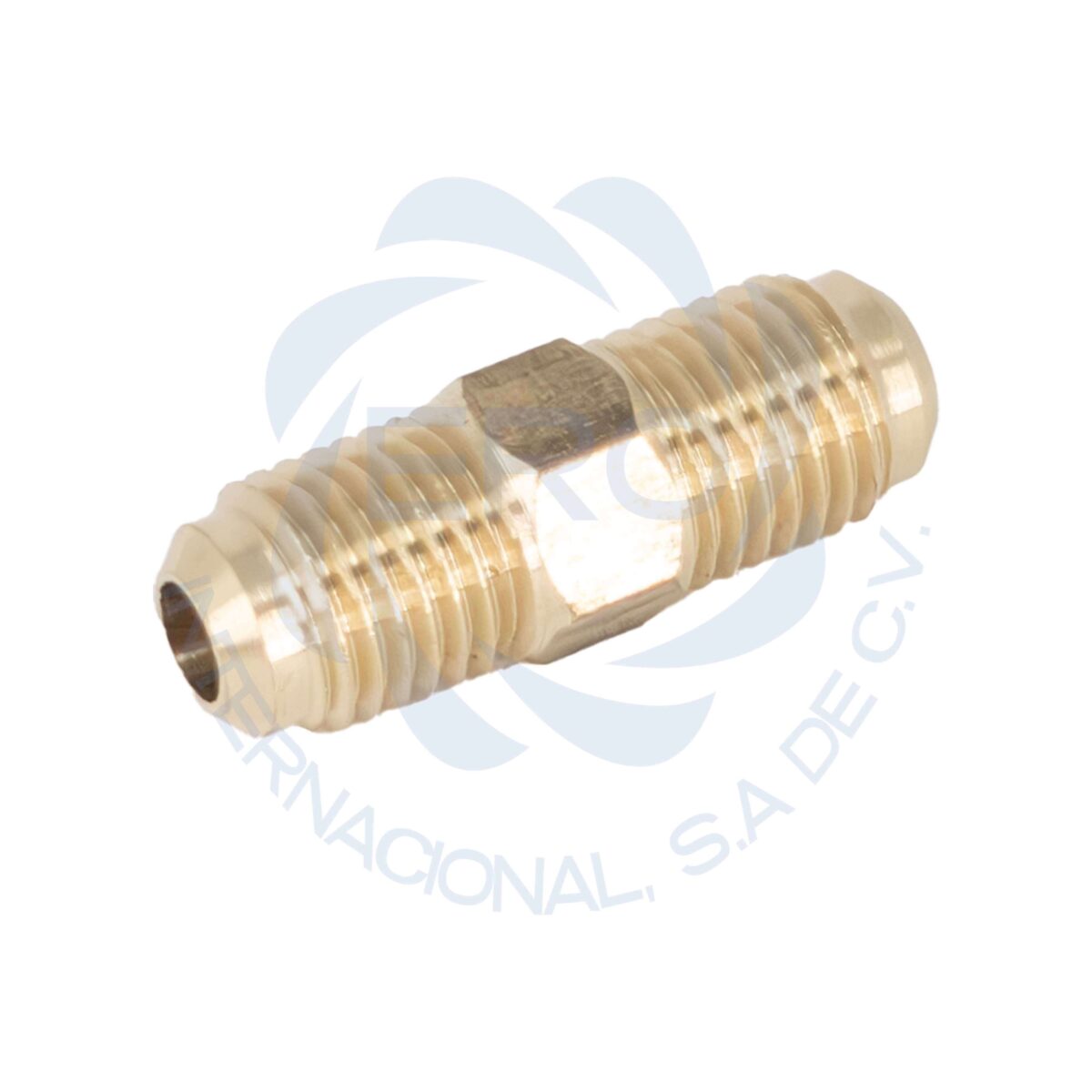 Niple unión flare para refrigeración 1/4" - ERO Internacional