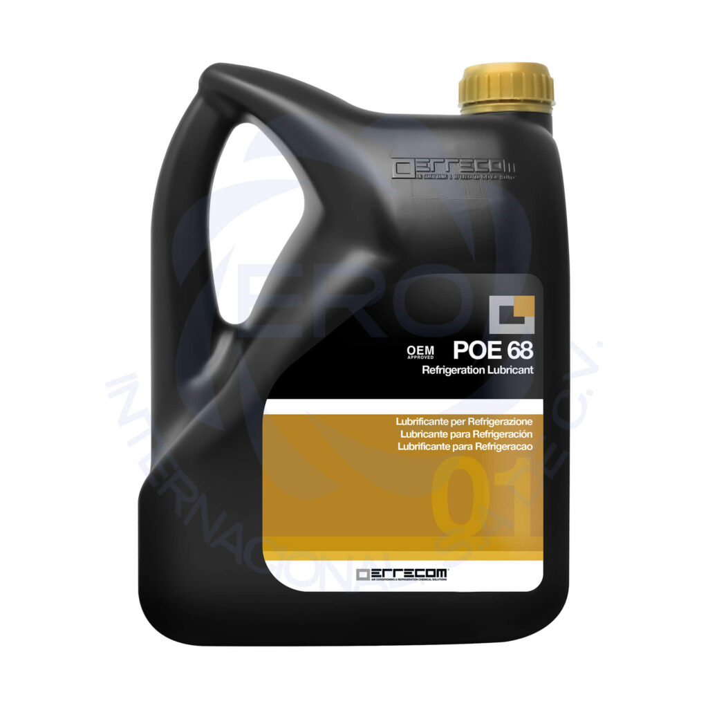 Aceite poliolester (POE) para refrigeración viscocidad 68 contenido 3. ...