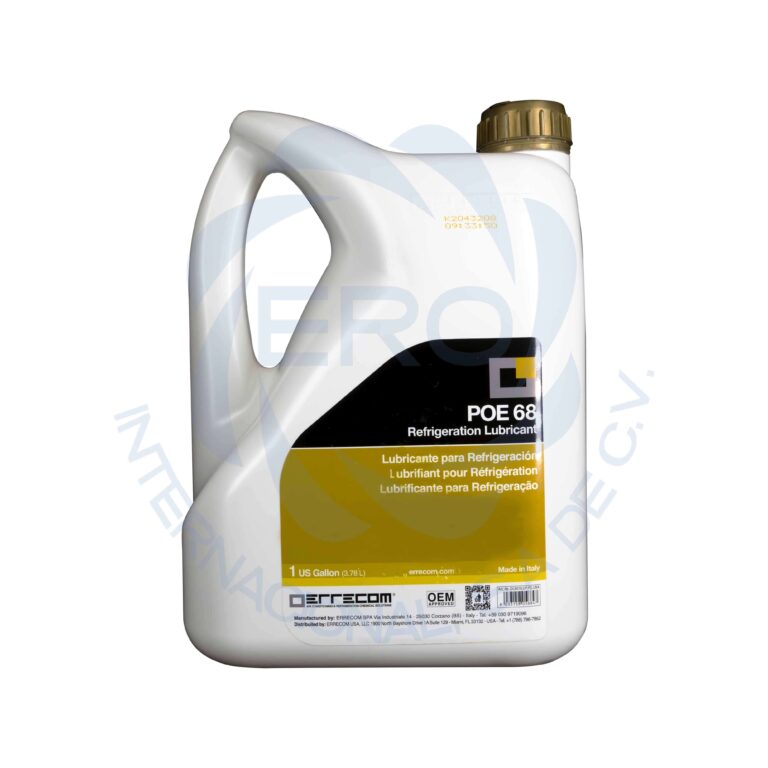 Aceite poliolester (POE) para refrigeración viscocidad 68 contenido 3. ...