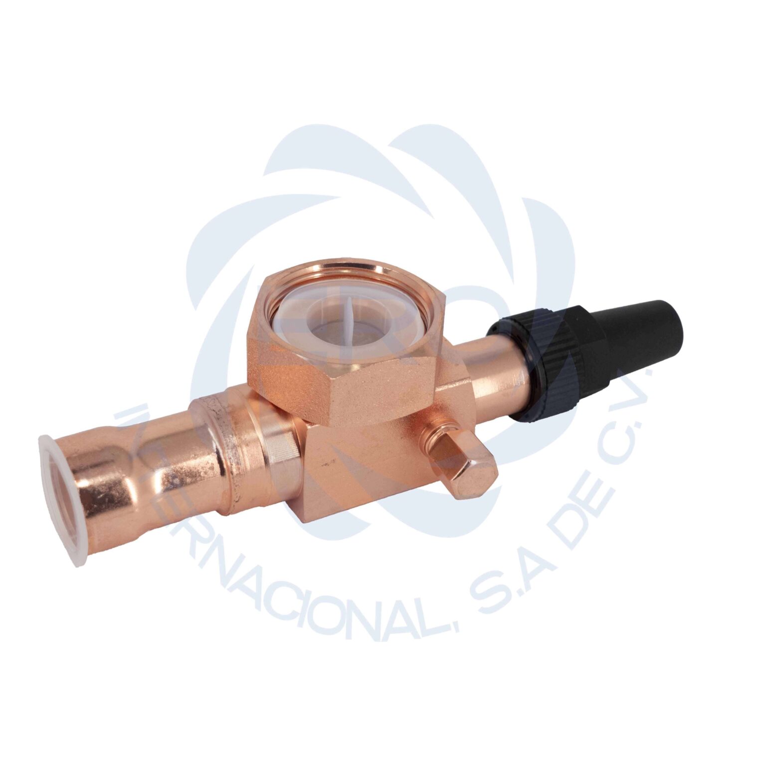 Válvula rotalock con puntas de cobre soldable 1-1/8" X 1-3/4" - 12UN ...