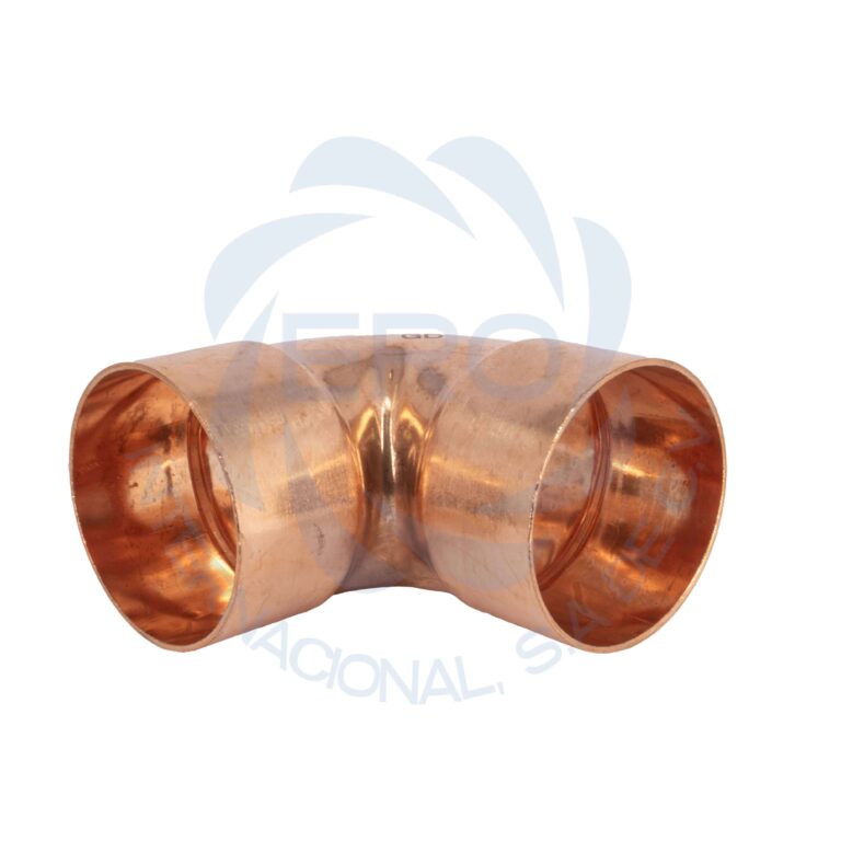 Codo 90° radio corto soldable de cobre 411120011H diámetro exterior: 3 1/8”; nominal: 3” - ERO ...