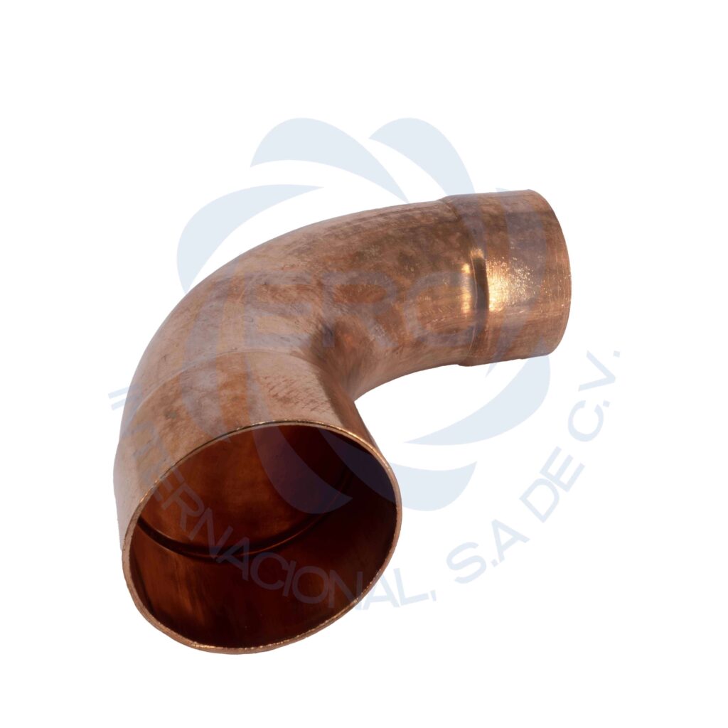 Codo 90° radio largo soldable de cobre 411120023H diámetro exterior: 3 1/8”; nominal: 3” - ERO ...